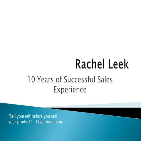 Rachel leek presentation | PPT