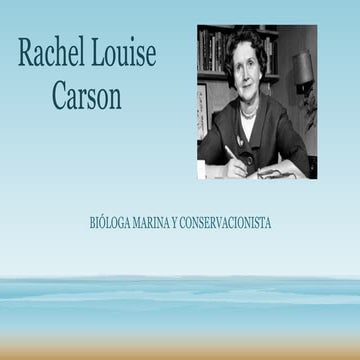 Rachel louise carson | PPTX