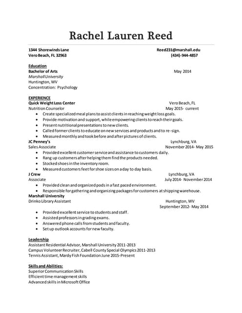 Keenan's Resume | PDF