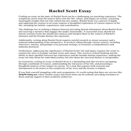 Rachel Scott Essay Rachel Joy Scott Memorial | Racheljoyscott.com