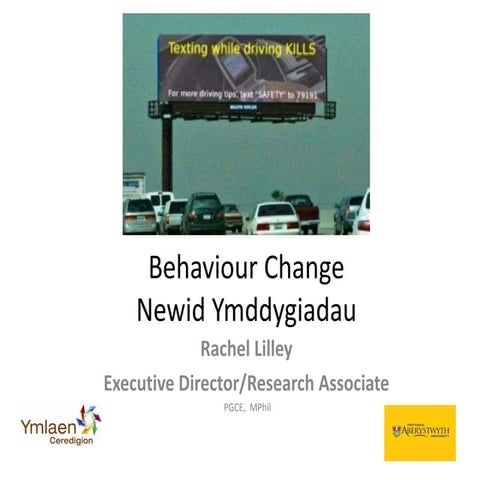Behaviour change Lego | PPTX