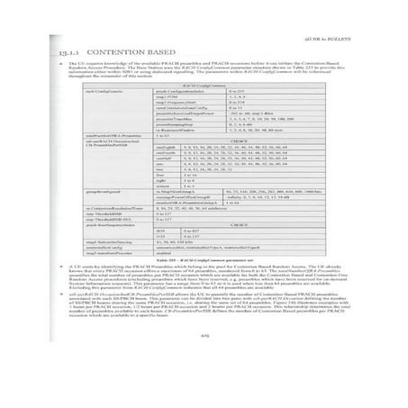 rach parameters in 5G, Rach process and parameters | DOCX