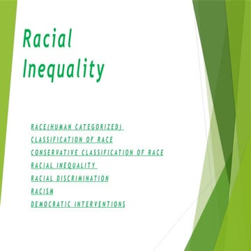 Racism Presentation | PPT