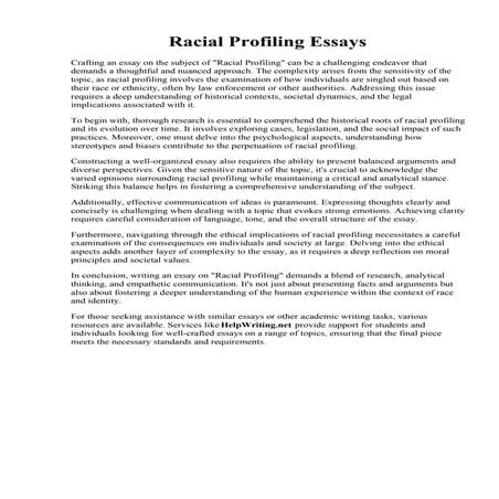 Sample Body Paragraph | PDF