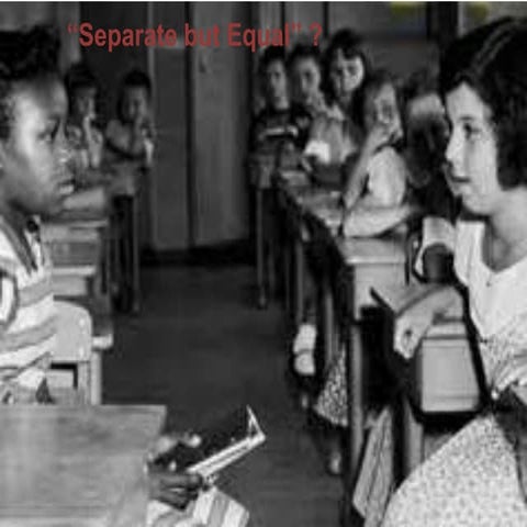 Racial segregation during the 1930's | PPTX