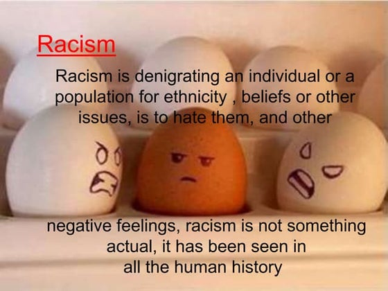 Racism Presentation | PPT | Debated Sensitive Social Issues | Sensitive ...