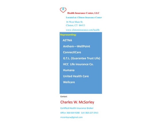 Rack card | PDF | Health Insurance | Insurance