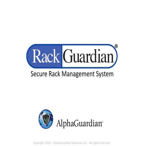 RackGuardian from AlphaGuardian Networks | PPT