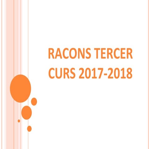 Racons de treball | PPTX
