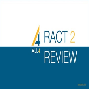 RACT 2 Review - ALL4 | PDF