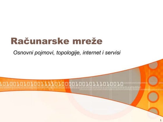 L154 - Računarstvo i informatika - Računarske mreže - Aleksandra ...