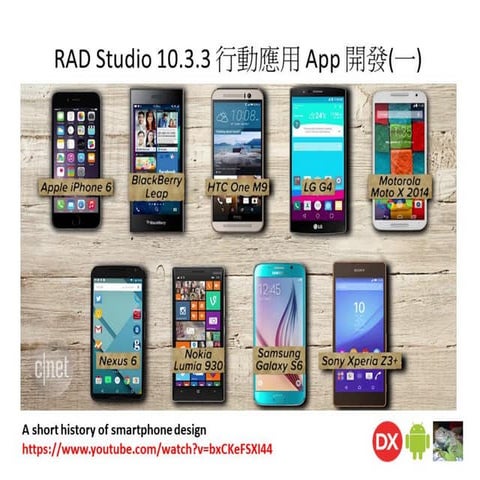 RAD Studio 10.3.3 行動應用 App 開發(一)完整版本(PDF) | PDF