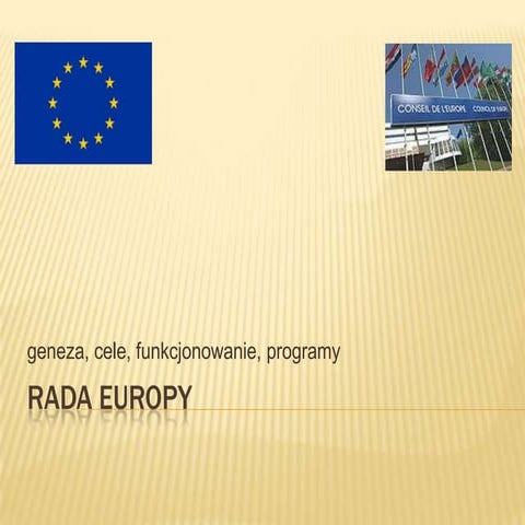 Rada Europy | PPTX