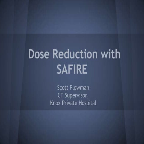 Radaim siemens lecture | PPTX