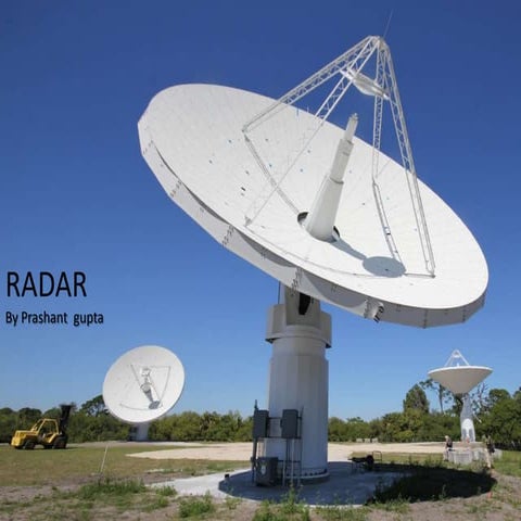 STUDY OF RADAR | PPT