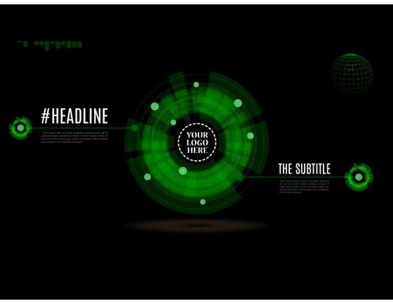 Animated scrolling text_over_rainforest_background | PPT