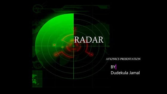 Radar system using arduino | PPT