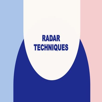 Radar Technique Radar Improvement Helps Forecasters To “see”