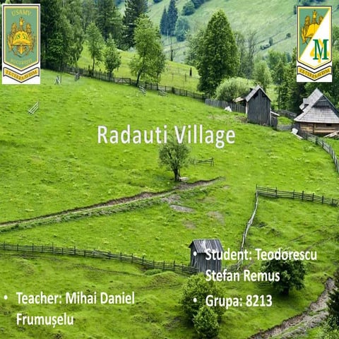 Radauti village | PPTX