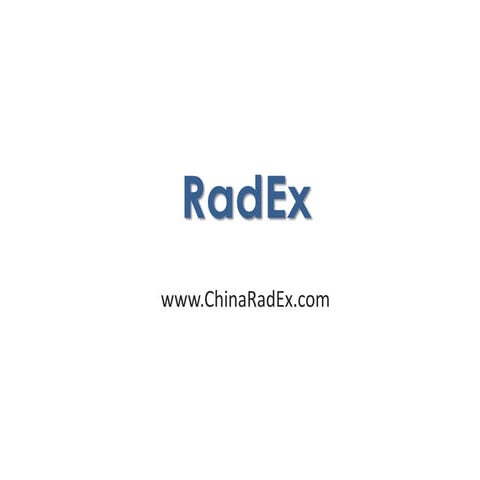 RadEx 2015 [english] | PPTX