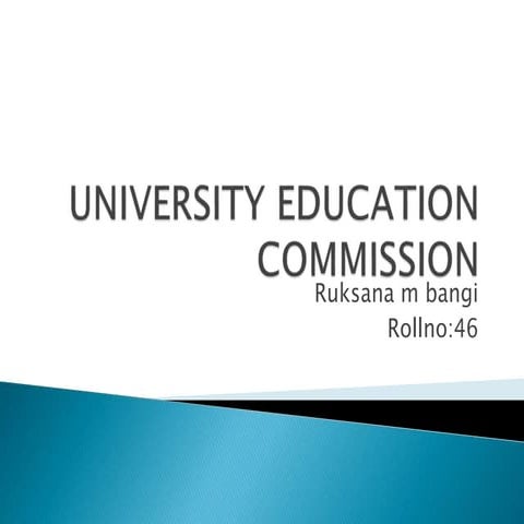 Radhakrishnan commission nym | PPTX