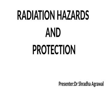 Radiation safety and protection radiological point of view | PPT