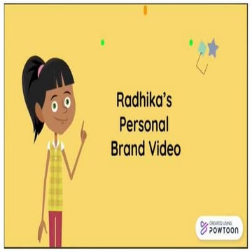 Radhika Personal Brand Video.pptx