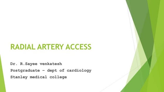 VENOUS CUT DOWN Procedure ppt presntation | PPT