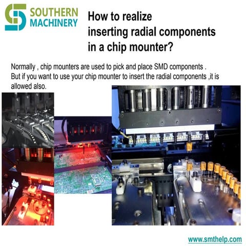 Radial component feeder s rf1001 for smt machine | PDF