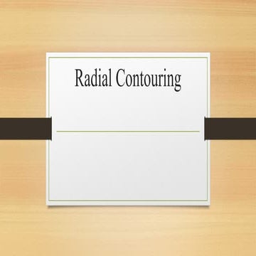 Contour maps: preparation and understanding. | PPTX