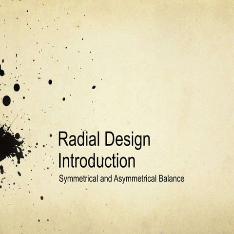 1.Radial Design Introduction | PPTX