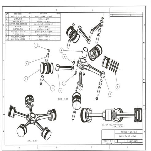 Radial engine sheet 1 | PPT