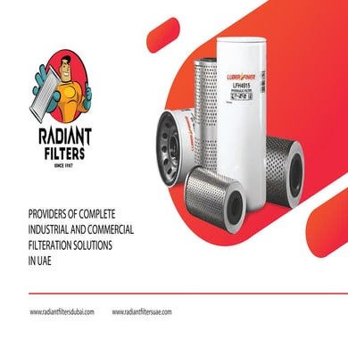 Radiant filters trading company uae brands | PDF
