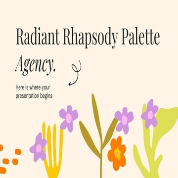 Radiant Rhapsody Palette | PPTX