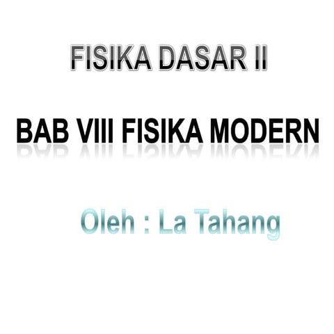 Radiasi benda hita (fisdas ii) | PPT