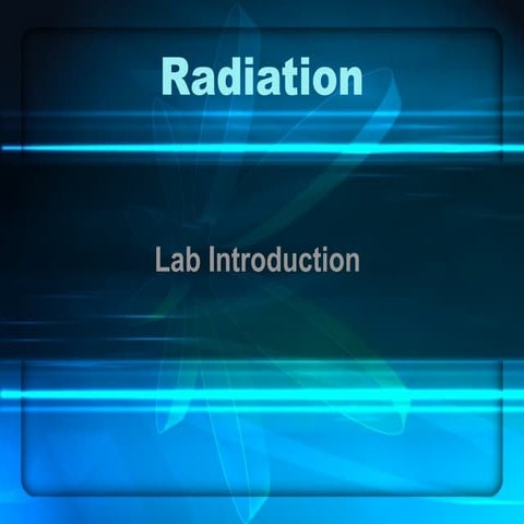 Radiation | PPT