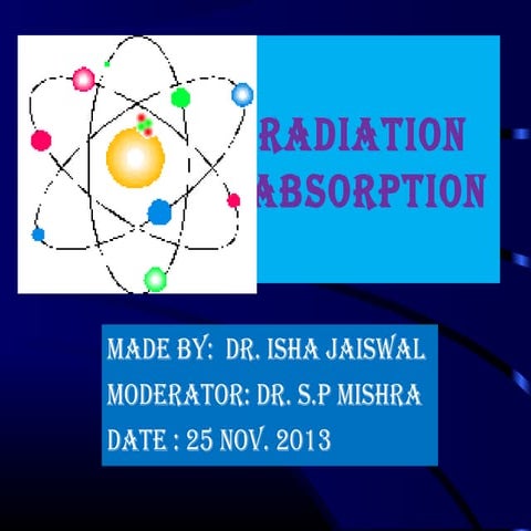 Radiation absorbtion | PPT