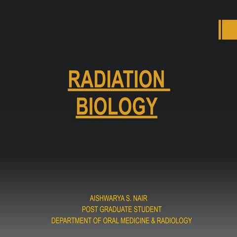 Radiation Biology | PDF