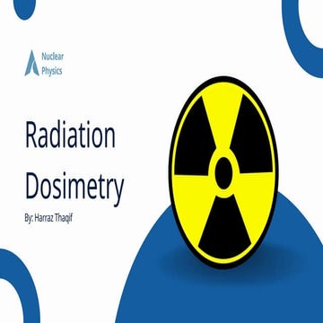 Radiation Dosimetry and its Measurements.pptx