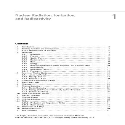 Radiation, ionization, and detection in nuclear medicine | PDF