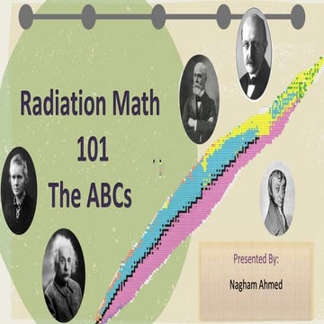 Radiation Math 101 Units and quantities. | PPT