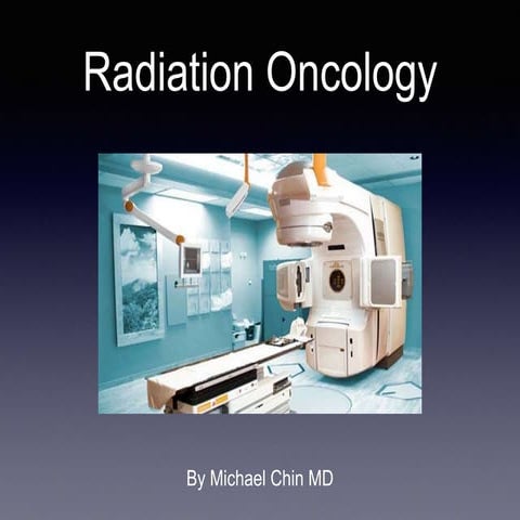 The Evolution Of Radiation Therapy