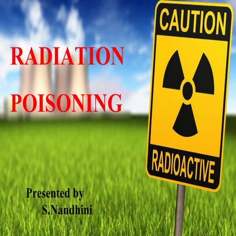 Radiation poisoning | PPT