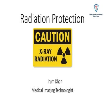 Principles Of Radiation Protection | PPTX