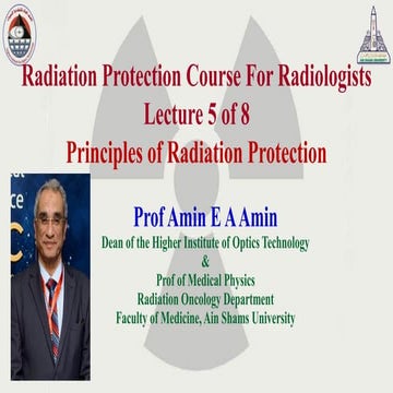 Radiation protection course for radiologists L5 | PDF