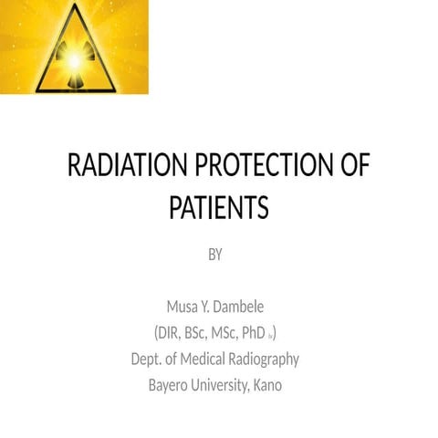 RADIATION PROTECTION OF PATIENTS_ISRRt rad prot course.pptx