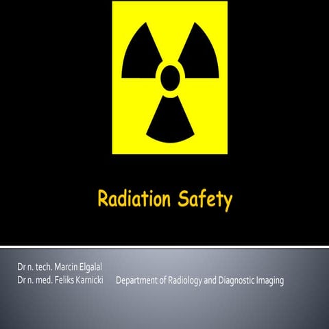 BASIC RADIATION SAFETY AWARENESS | PPTX