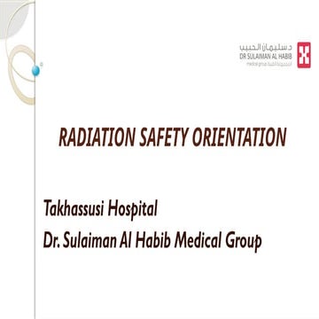 BASIC RADIATION SAFETY AWARENESS | PPTX