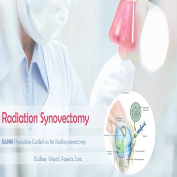 Nuclear Medicine - Radiation synovectomy - Procedure | PDF