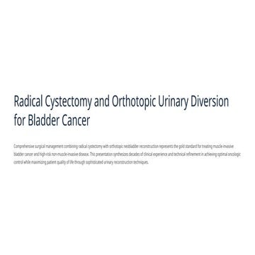 Radical cystectomy for carcinoma bladder | PPTX